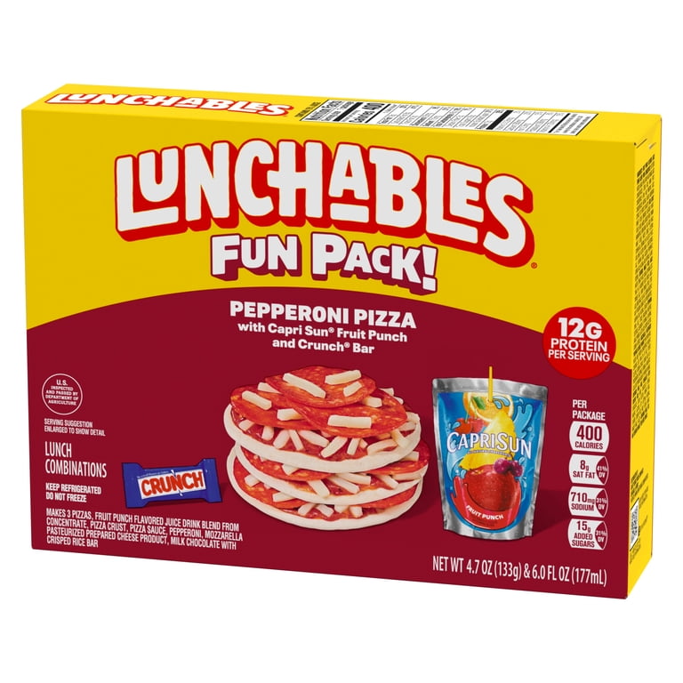 Lunchables Pizza Calories