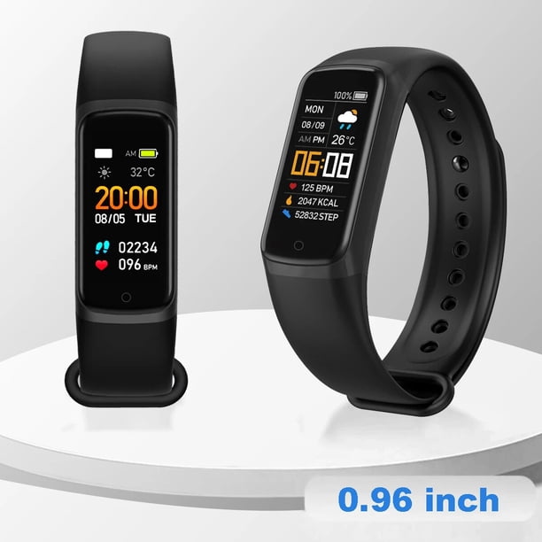 C7 Smart Watch Men Sleep Heart Rate Monitor Weather Pedometer Fitness ...