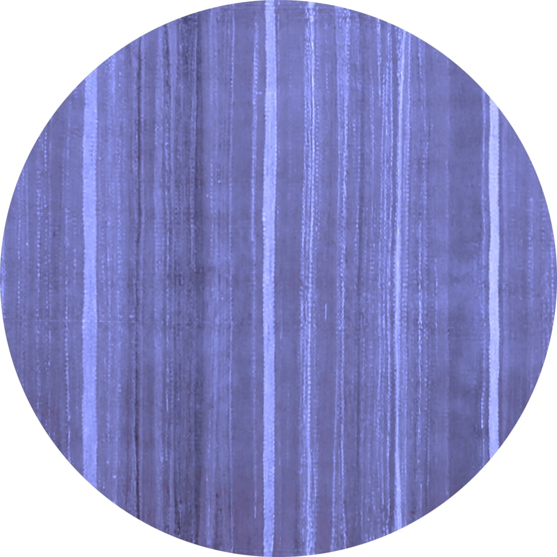 Ahgly Company Indoor Round Abstract Blue Contemporary Area Rugs, 8 ...