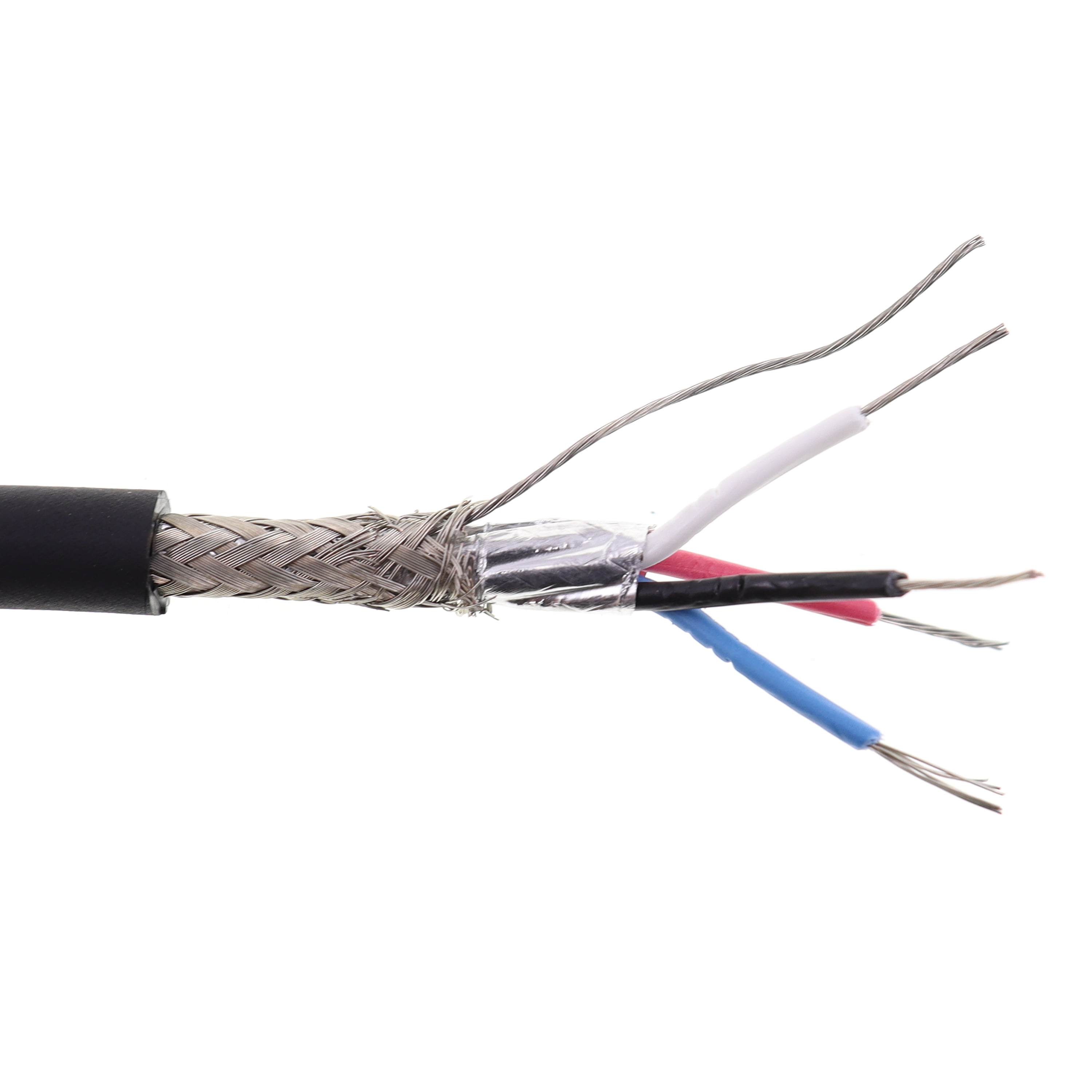 Gepco GEP-DLC224 DMX512 Lighting Control Cable, 24Awg 4C, Braid + Foil ...