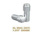Topline Wheel C885704 12 mm 1.25 Right Hand Lug Nut - Extra Large Mag ...