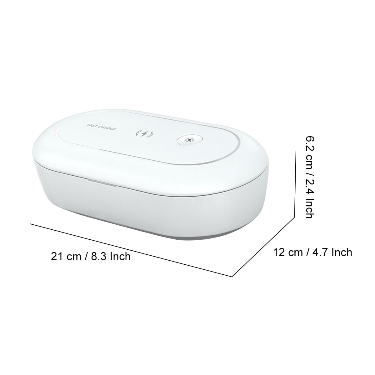 Buy UV Cell Phone Sanitizer Box with Wireless Charger, Household ...