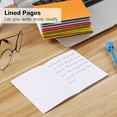 YUNLIGHTS Stationery Notebook Mini Diary Notepad Assorted Color 24Pcs ...