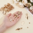 8 Bags Alloy Buckle Lobster Clasp Clip Snap Garment Button with Rivet ...