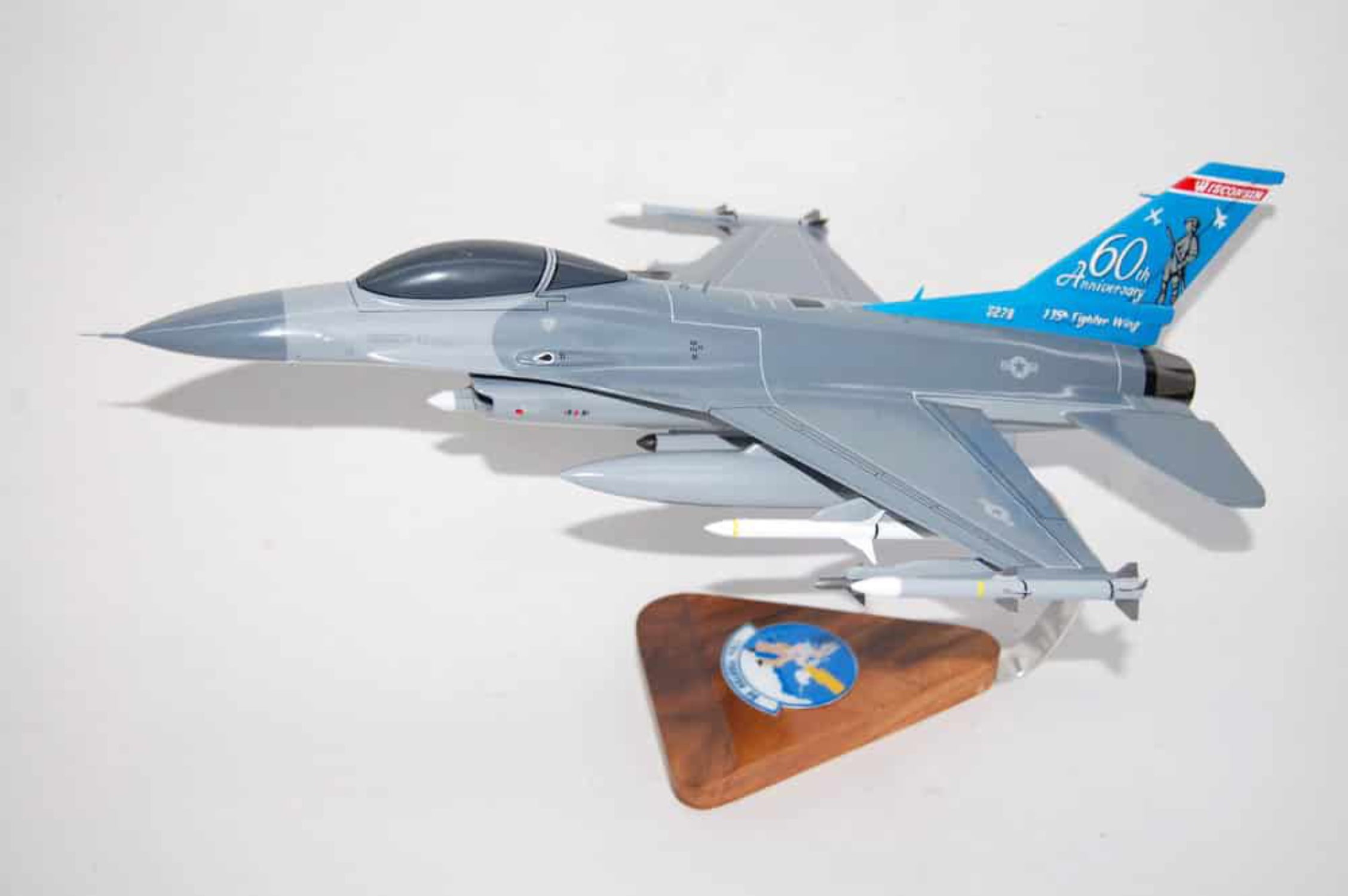 Lockheed Martin F-16 Fighting Falcon®, 176th Fighter Squadron, 18 ...