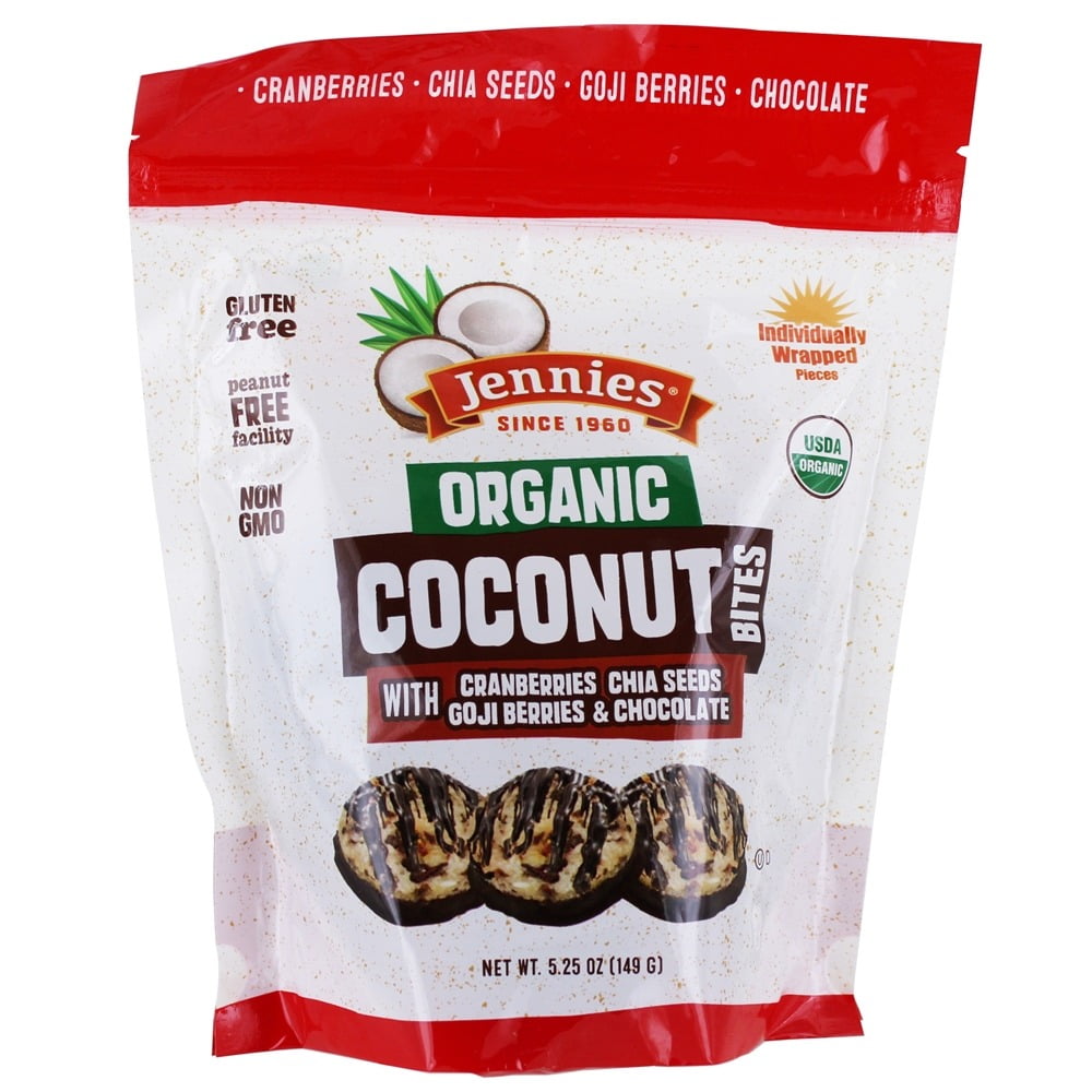 Click here for Jennies - Organic Coconut Bites With Cranberries... prices