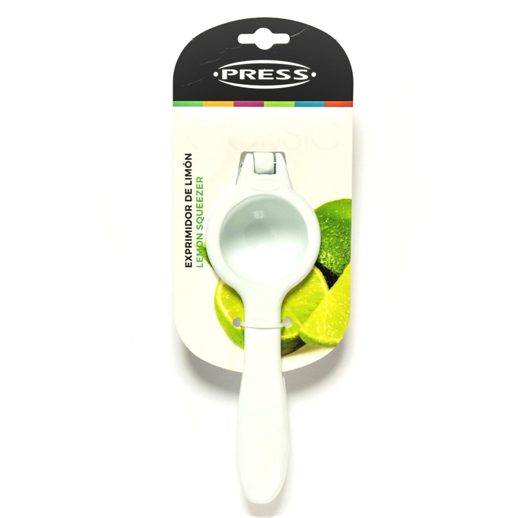 PRESS Manual Lemon Squeezer, Lime Juicer. Classic Line, White Color ...