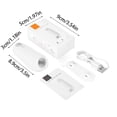 Rechargeable Human-sensing Toilet Light - RGB Motion Sensor Bathroom ...