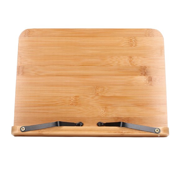Vigo Wood Book Stand for Reading 360° Adjustable, Wooden Laptop Stand ...