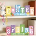 AOOOWER 13x34.5cm Double Sided Reversible PVC Desktop Decors Sign For ...