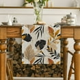 Colorful Table Runners for Dining Table ration & Accessories Leaves ...