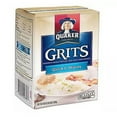 Quaker Quick 5-Minute Grits, Smooth and Creamy, Enriched White Hominy ...