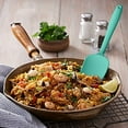 Silicone Spatula 3-piece Set, Ergonomic Handle High Heat-Resistant ...