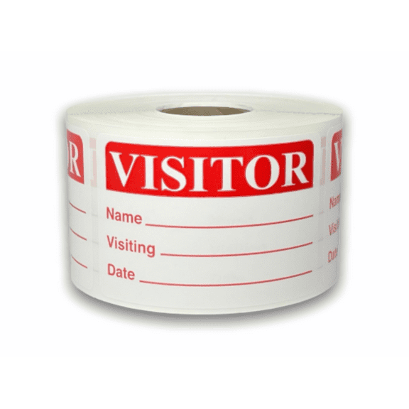 500Pcs White and Red Expiration Date Label Sticker,Medication ...