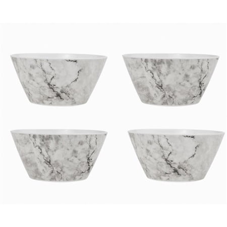 Godinger 12413 6 in. Melamine Marble Bowl - Set of 4 | Walmart Canada