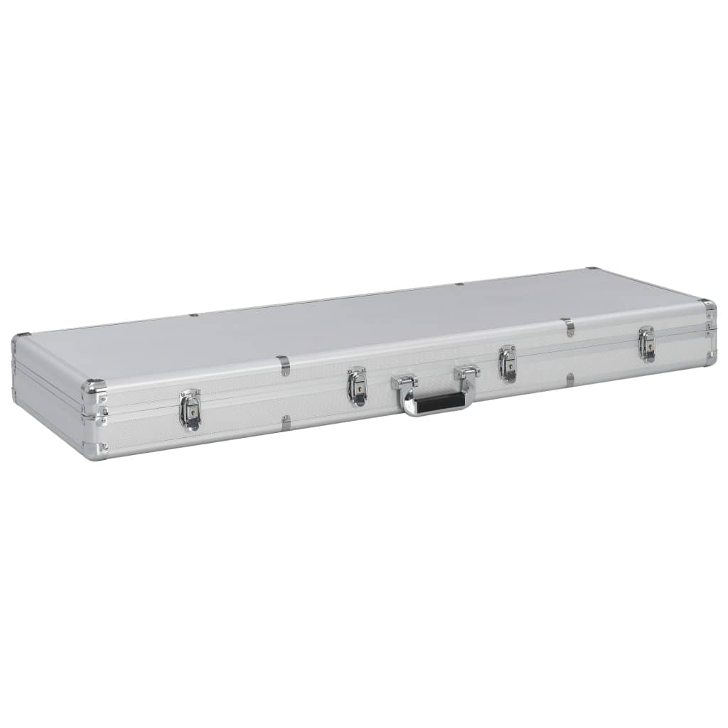 Click here for Vidaxl Gun Case Silver 118x38x12 Cm Aluminium prices