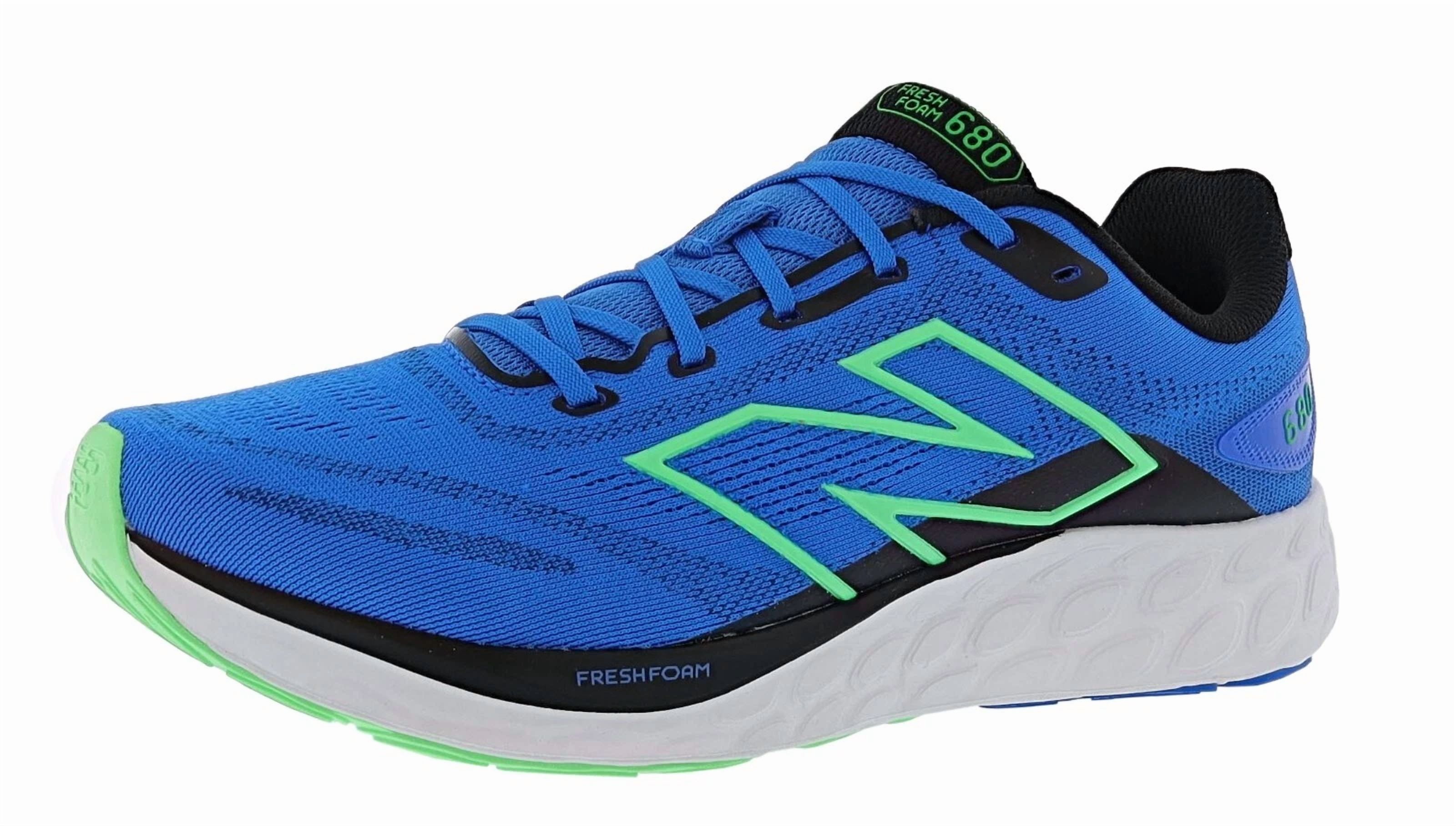NEW BALANCE MEN'S 680 v8 M680LB8 2E WIDE WIDTH RUNNING SHOES | Walmart ...