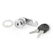 Tool Box Furniture Locking 19mm Dia Thread Cylinder Cam Lock w Key ...