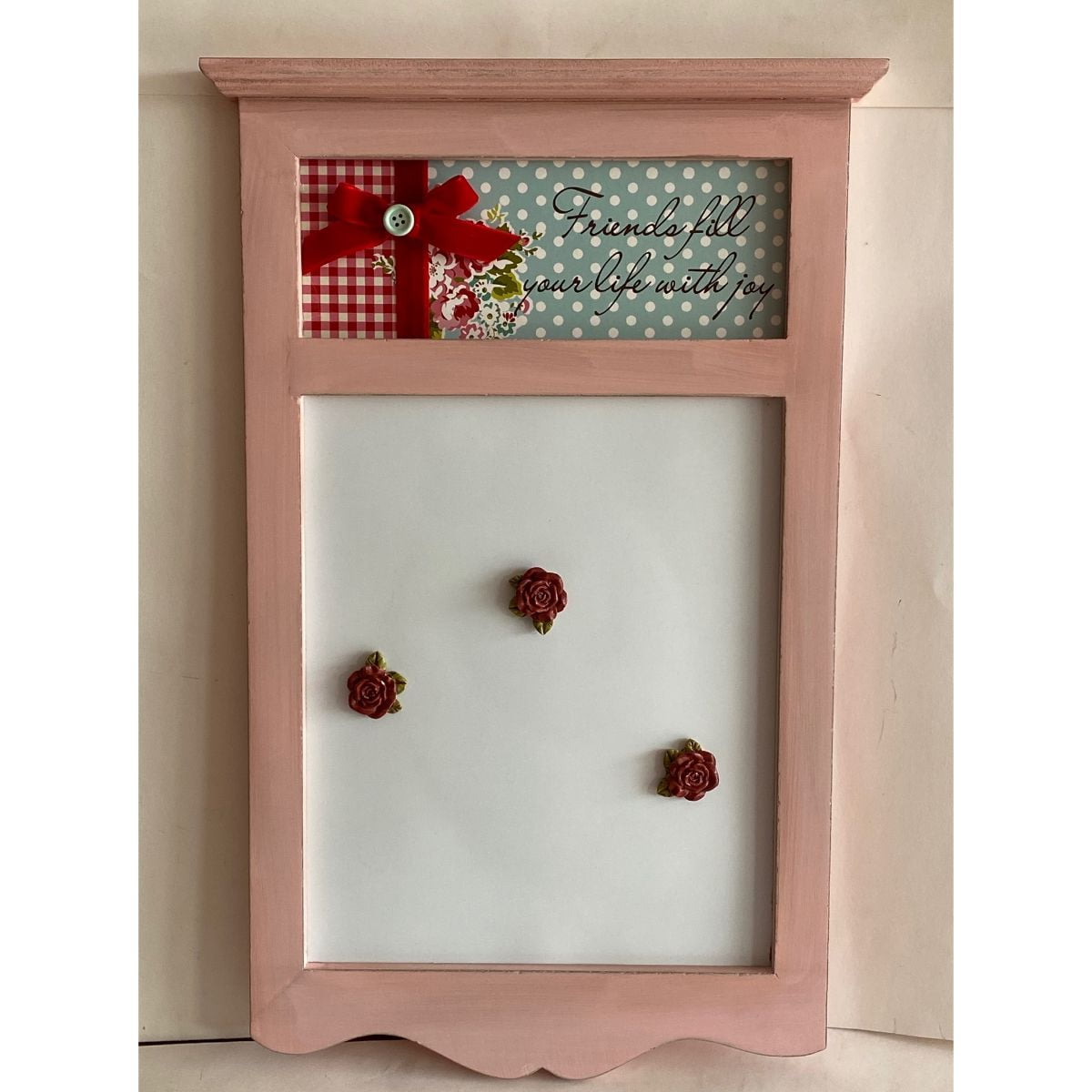 Set of 2 Red and White Wall Memo Boards 20.25" - Walmart.com