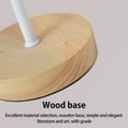 Small Table Lamp for Bedroom, Bedside Lamps for Nightstand, Wood Night ...