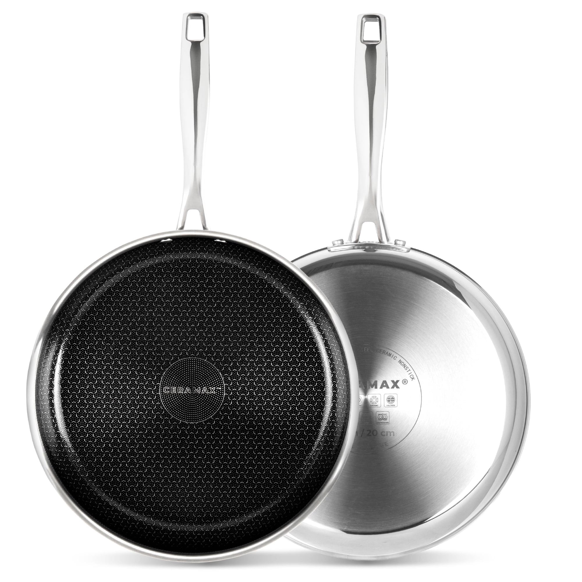 Click here for Ceramax Etched Black 10 Inch Nonstick Ceramic Stai... prices