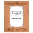 ThisWear 4x6 Fishing Frame My First Fish Picture Frame Fishing Gift ...