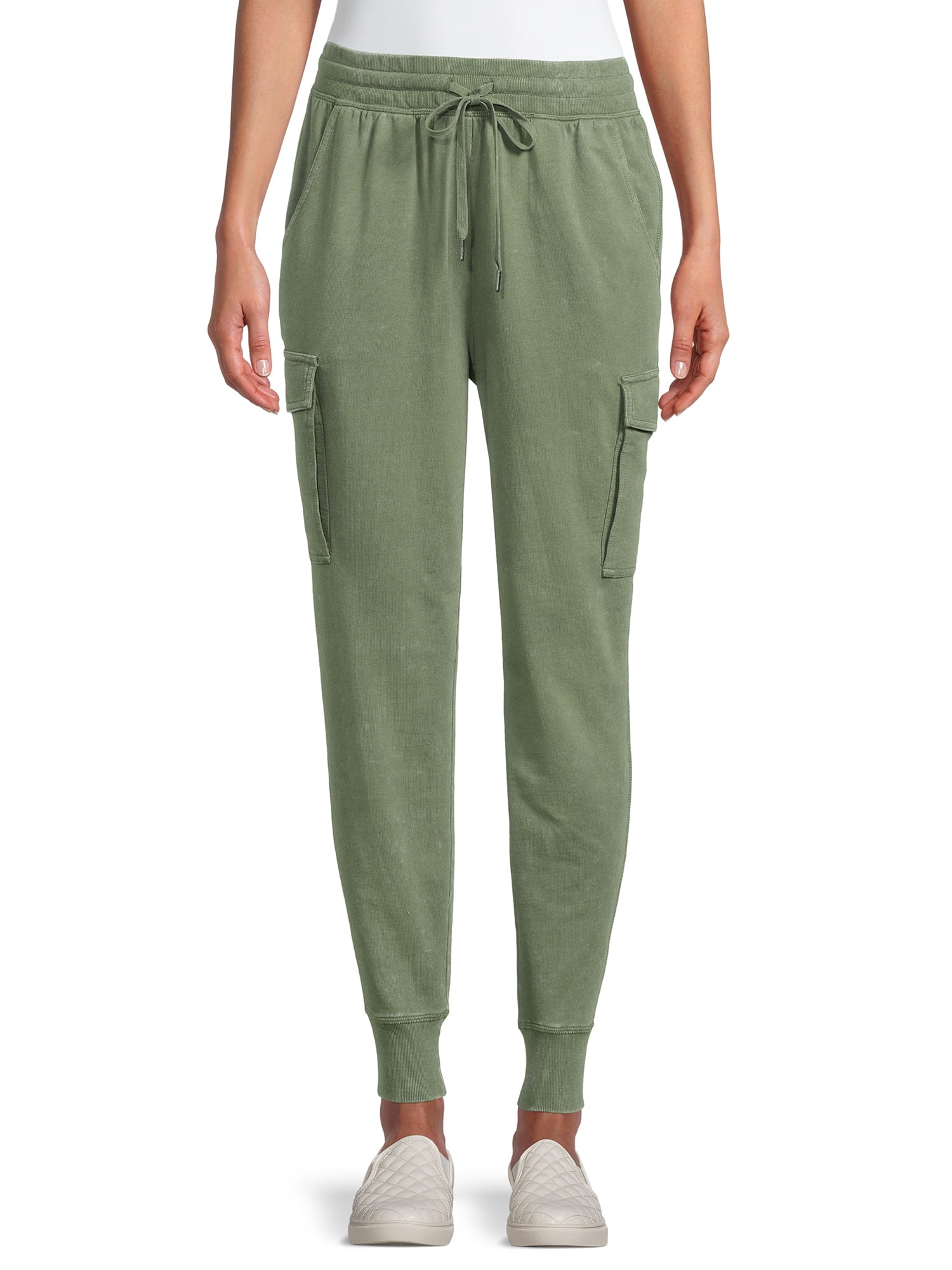 Time and Tru Women's Cargo Joggers - Walmart.com