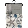Serafina Home Ocean Sea Life Shower Curtain: Shells Coral Star Fish In ...