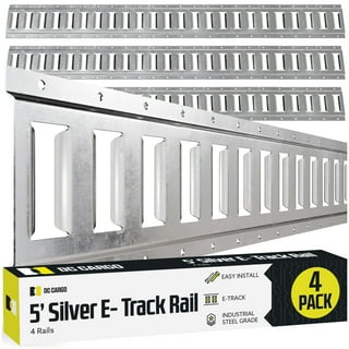DC Cargo Etrack Rails 5' Horizontal Galvanized E Track Rail 2-pack ...