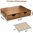 Wooden K Cup Organizer, Coffee Pod Storage Box and Tea Organizer Holder ...