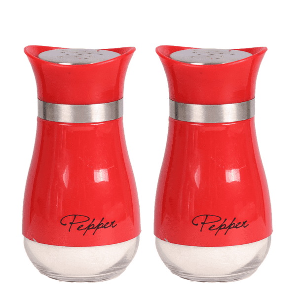 Salt and Pepper Shakers with Adjustable Lids, Modern Home Country ...