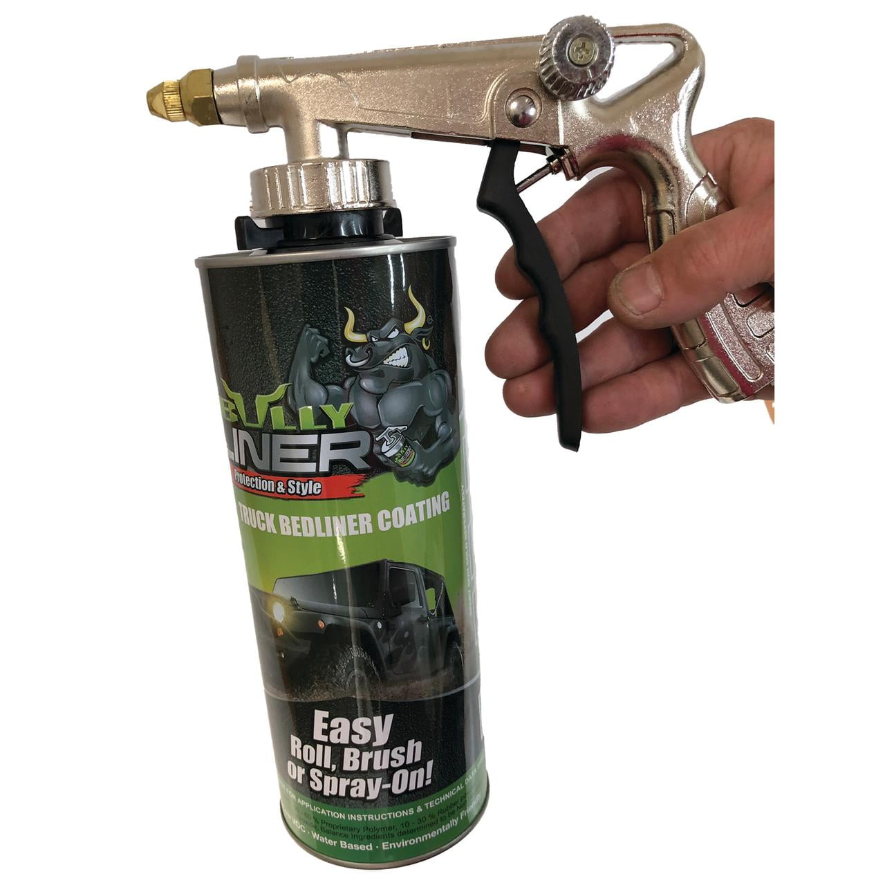 Buy Bullyliner Truck Bed Liner - 1 Liter Canister - Black Online at ...