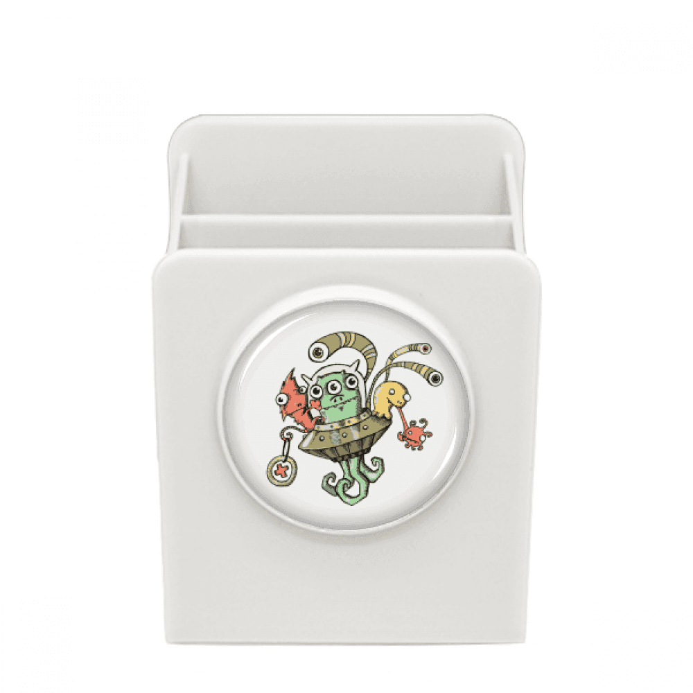 Universe And Alien Monster Desk Pencil Holder Cup Pen Organizer ...