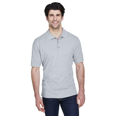 UltraClub Men's Classic Platinum Polo - Walmart.com