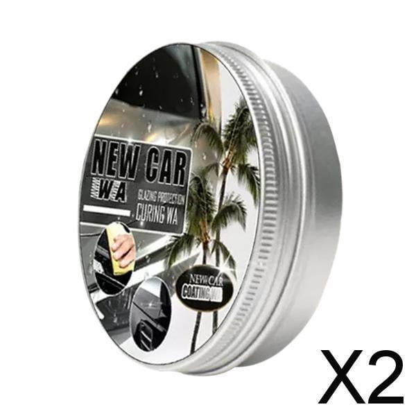 2X nueva cera para coche crema pulidora antiarañazos reparación rápida ...
