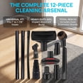 12PCS Universal Vacuum Attachment Kit, Wet Dry Vacuum Accessories with ...