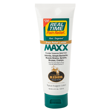 Real Time Pain Relief Maxx Cream 4oz Tube - Walmart.com