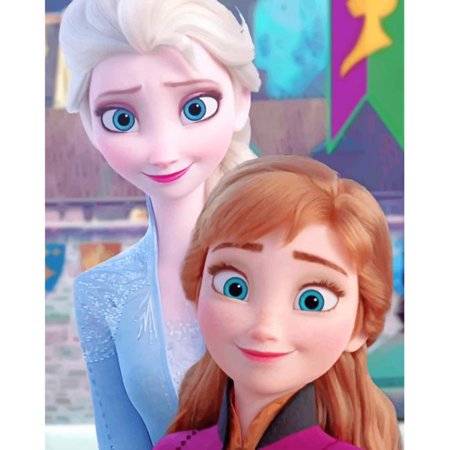 Megalia Cartoon Character No Frame Picture By Number DIY Coding Oil ...