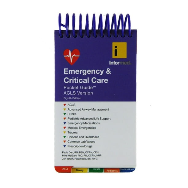 Field Guide: InforMed Emergency & Critical Care Pocket Guide, 8th Edition - Walmart.com