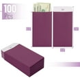 Mr. Pen- Money Envelopes for Cash, 100 Pack, 6.5" x 3.5", Purple Cash ...