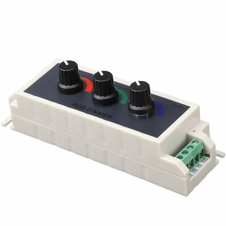 facefd DC 12-24V 3A RGB Stepless Dimmer Indoor Outdoor Brightness ...