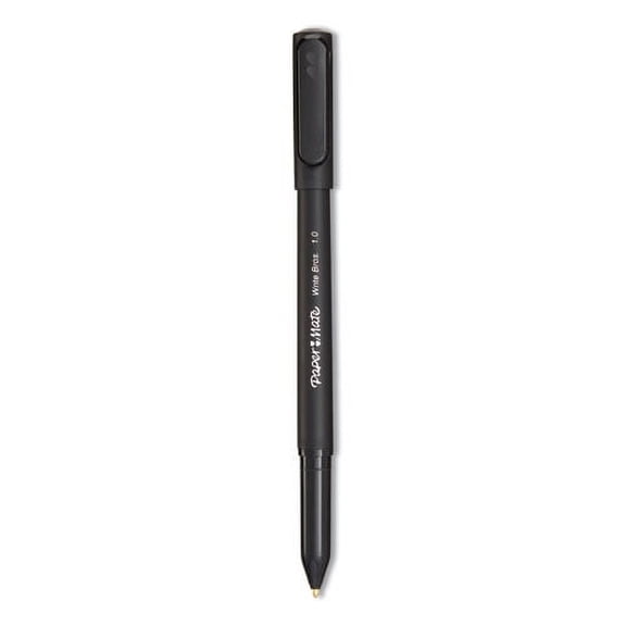 Paper Mate Write Bros. Ballpoint Pen, Stick, Medium 1 mm, Black Ink ...