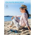 LENRUE A22 Pro Bluetooth Speaker with Lights, IPX5 Waterproof Portable ...