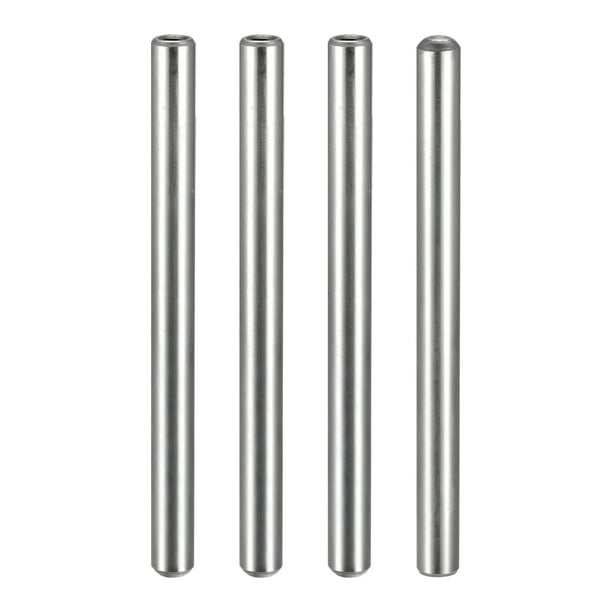 M6 Internal Thread Dowel Pin 4 Pack 12x150mm Chamfering Flat Carbon ...