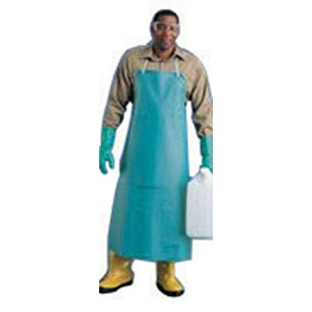 Ansell CPP TM 20mil Heavy Duty PVC Apron - 33" X 49" Green - 56-100 ...