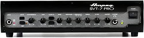 Ampeg Pro Series SVT7PRO 1000 Watt Tube/Solid State Hybrid Class D Bass ...