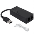 Fax Modem, USB2.0 56K External Modem Driver,Plug and Play USB Modem ...
