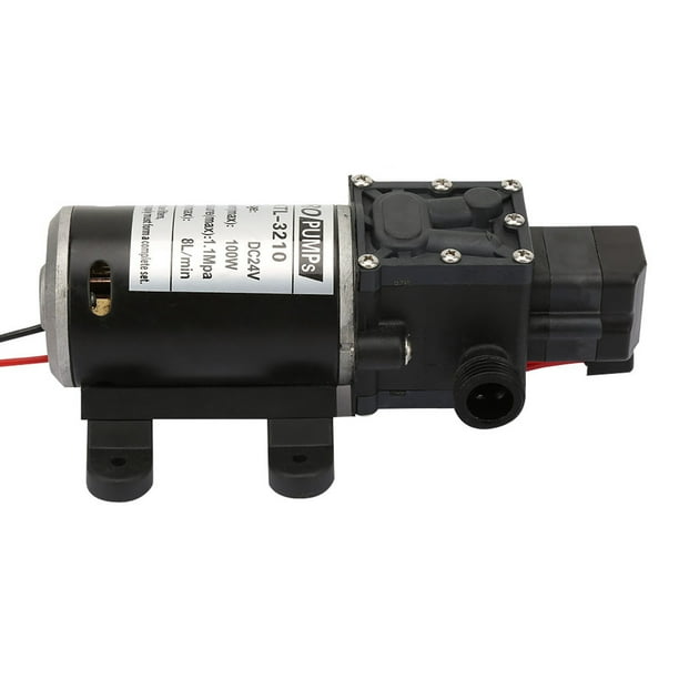 Bomba de diafragma eléctrica, Bomba de agua autocebante de diafragma eléctrica Bomba de agua de ...