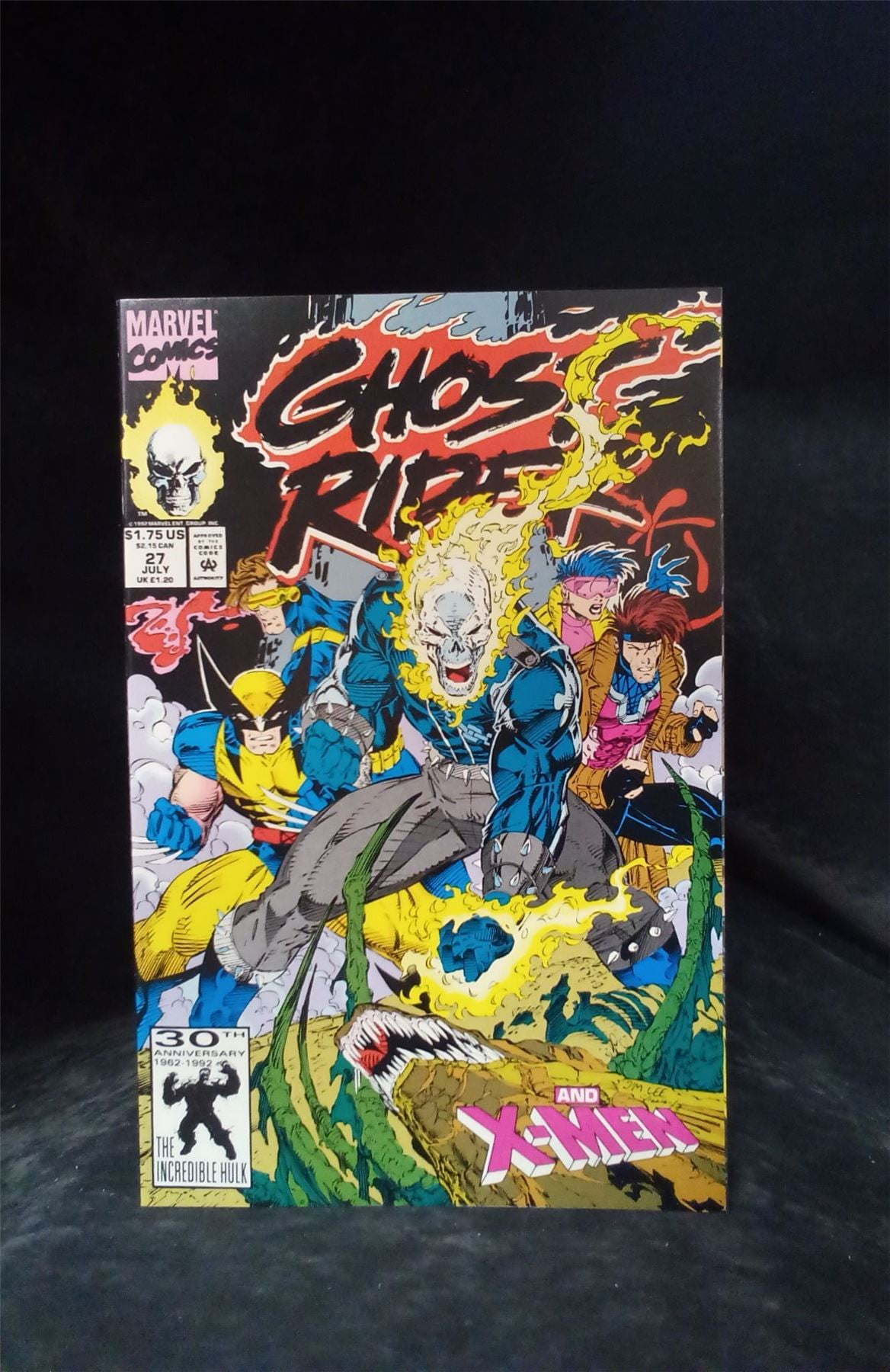 Pre-Owned Ghost Rider #27 1992 Marvel Comics Comic Book - Walmart.com