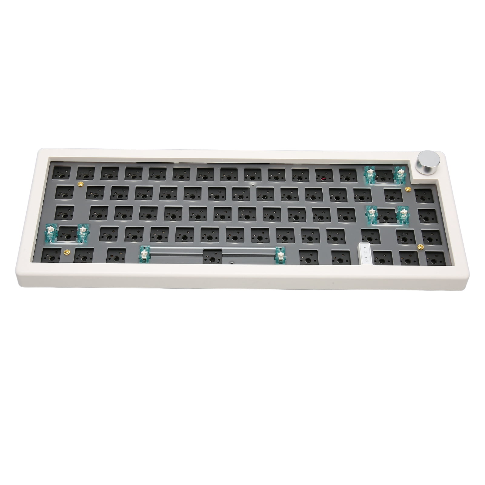 67 Keys Hotswap Keyboard Kit, DIY 65% Keyboard With Knob, 3 Mode ...